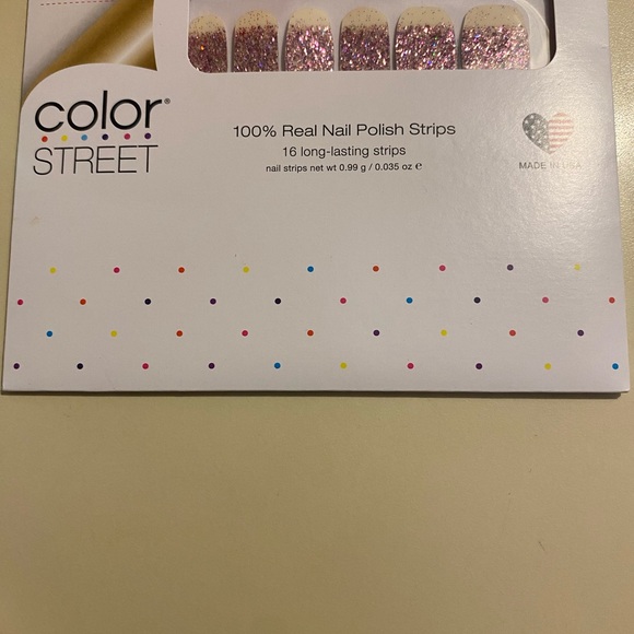 Color Street | Accessories | Color Street Pink Glitter Nail Polish ...